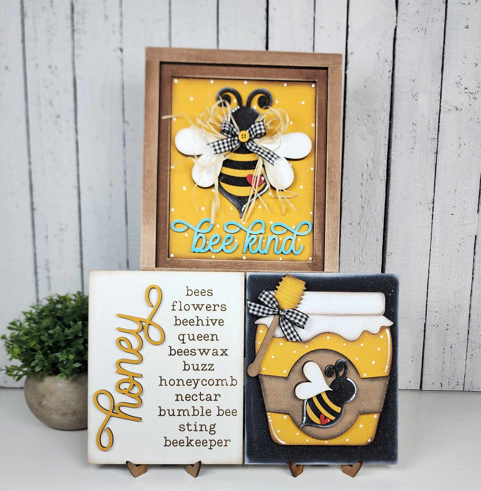 Hello Honey Farmhouse Frame Inserts – Simply Blessed With Rhi DIY Wood ...