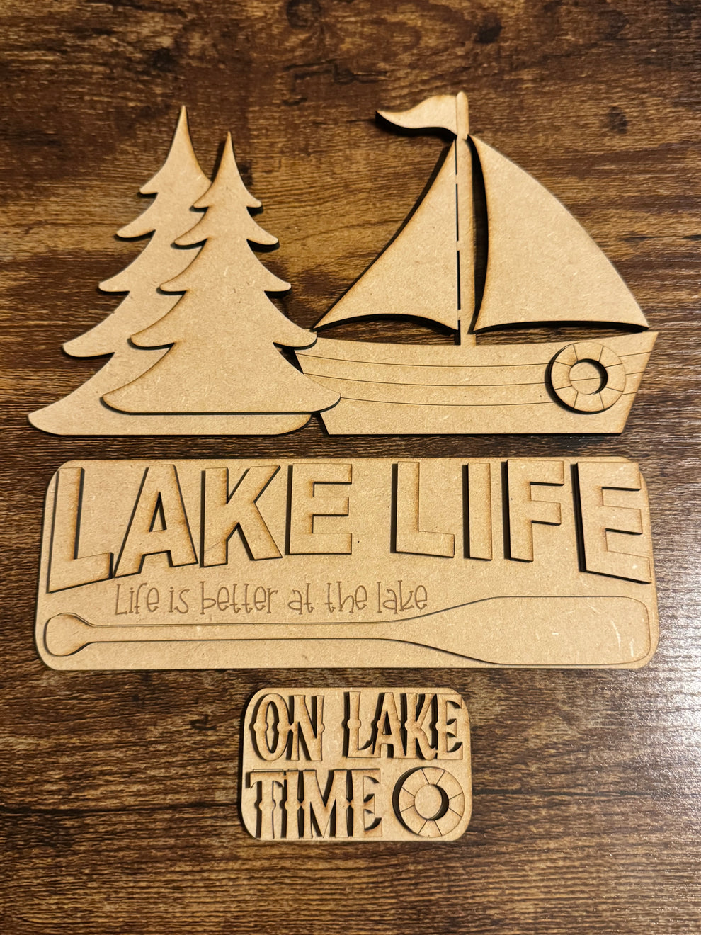 Lake Life Truck Insert – DIY Wood Cutouts